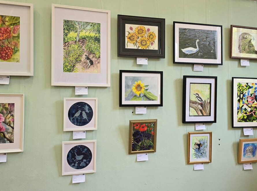 Becoming visible: my solo art – Original watercolors by Aliya Bodnar